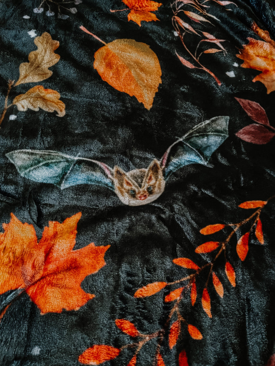 Autumn of the Grimoire Blanket – Wicked Whimsy Boutique